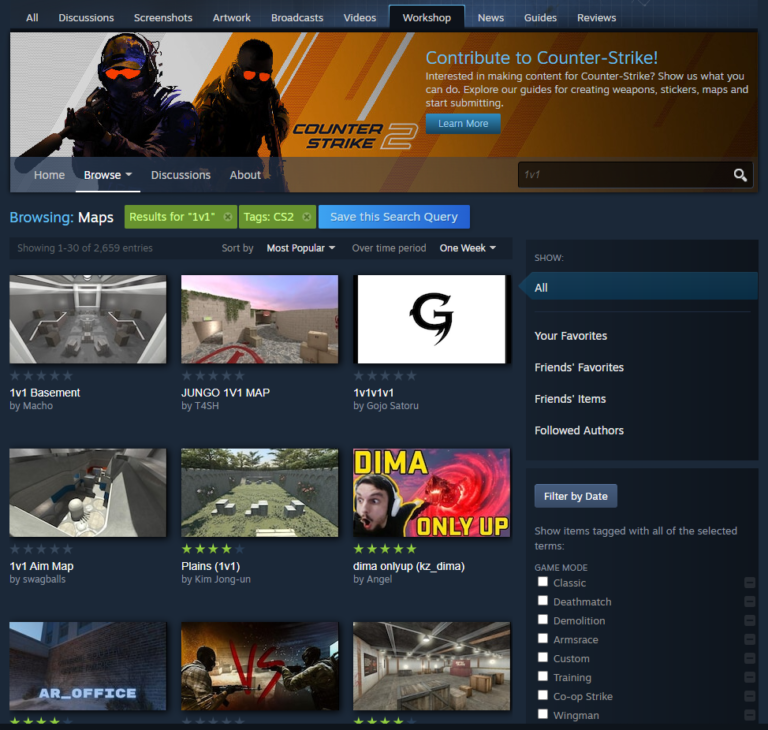 CS2: How to 1v1 Your Friend? – cs2info